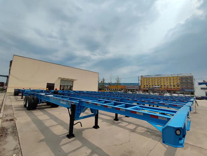 40ft Container Chassis Trailer For Sale_Manufacturers_Price - Shandong ...