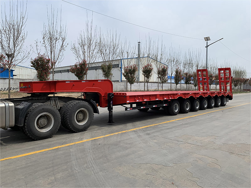 7 Axle Lowbed Semi Trailer For Sale_Manufacturers_Price - Shandong ...