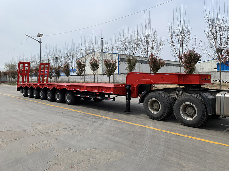 7 Axle Lowbed Semi Trailer For Sale_Manufacturers_Price - Shandong ...