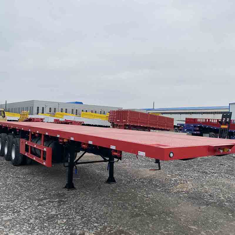 45ft Flatbed Semi Trailer For Sale_Manufacturers_Price - Shandong ...