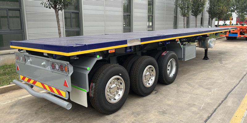 53ft Flatbed Trailer For Sale_Manufacturers_Price - Shandong Haoyue ...