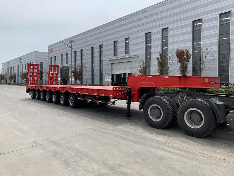 7 Axle Lowbed Semi Trailer For Sale_Manufacturers_Price - Shandong ...
