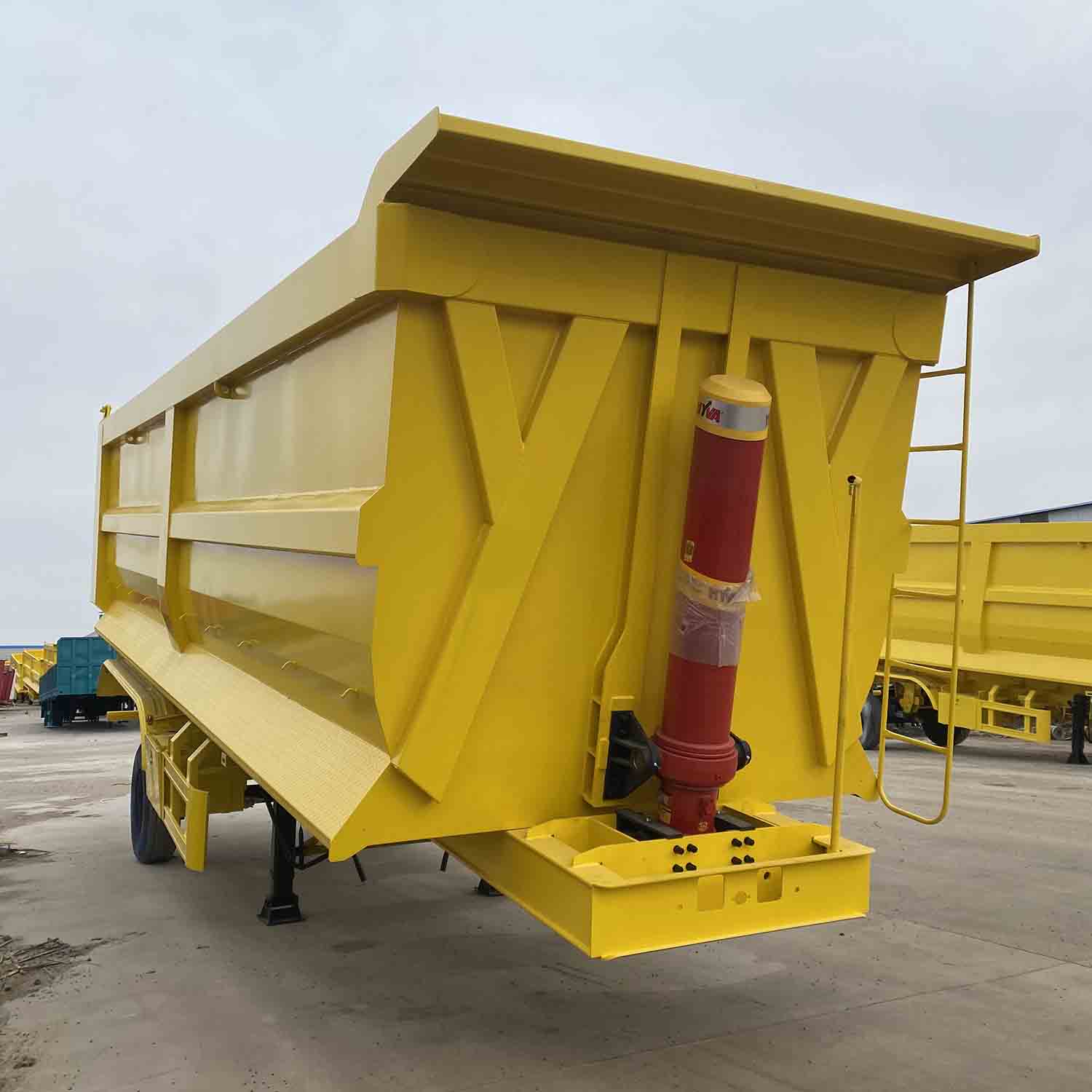 How to unload the rear dump truck trailer? - Shandong Haoyue Vehicle Co ...