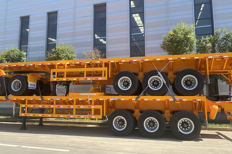 Container Truck Trailer For Sale_Manufacturers_Price - Shandong Haoyue ...